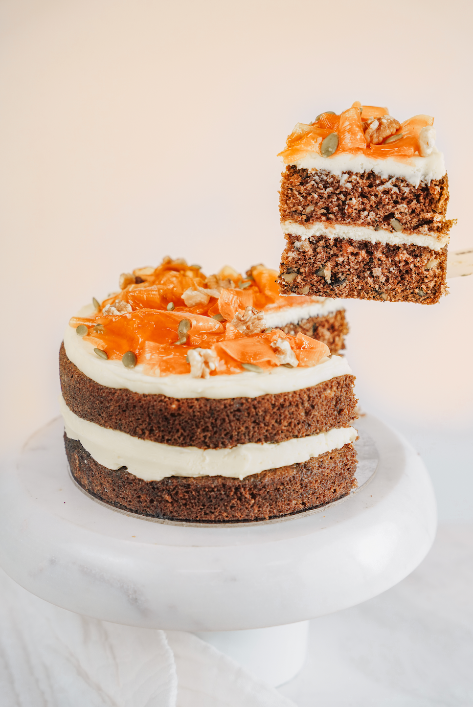 Carrot & Pineapple Cake | Tuga Pastries